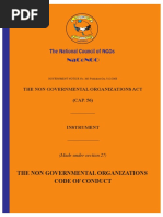 Sample Content of Ngo Constitution | PDF | Board Of Directors | Liquidation