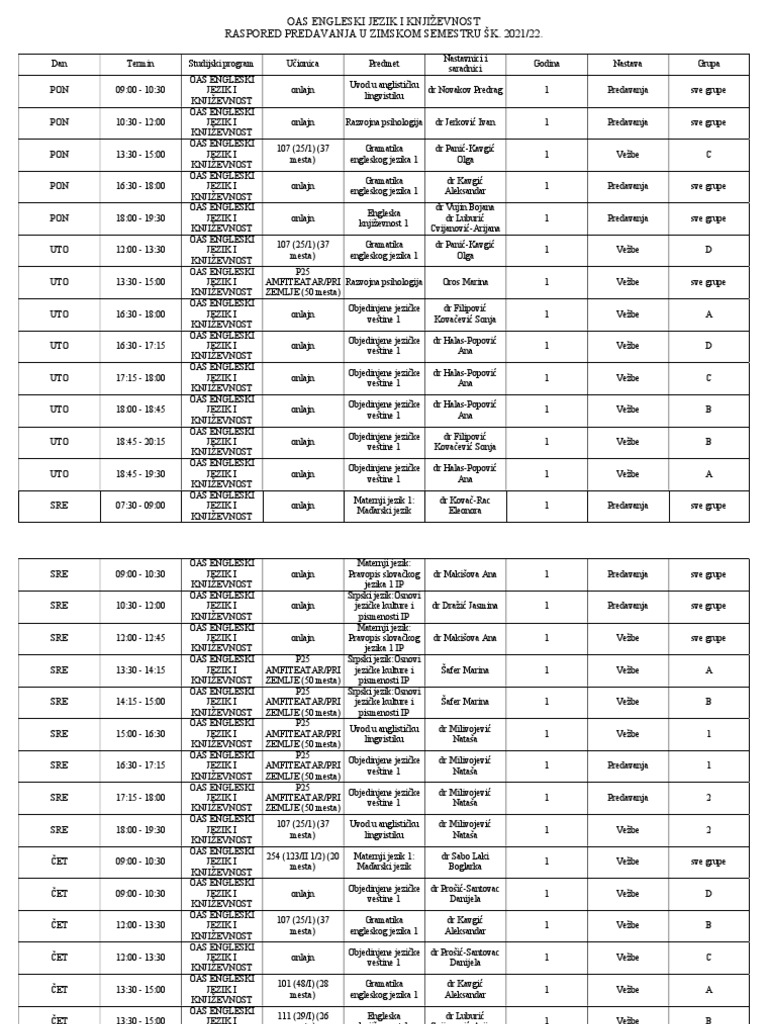 OAS Anglistika | PDF