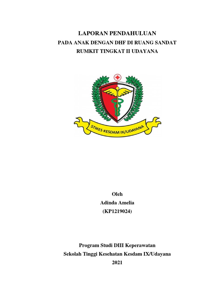 LP DHF FIX - Adinda Amelia | PDF | Pengembangan Diri