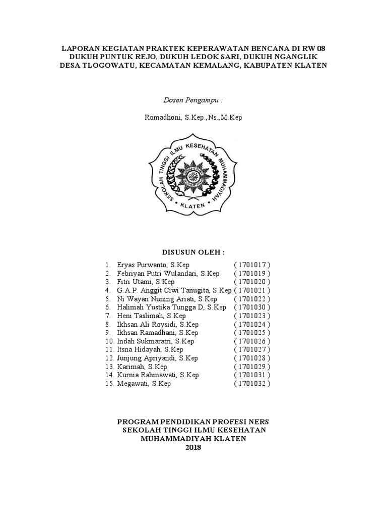 Askep Bencana Kelompok | PDF