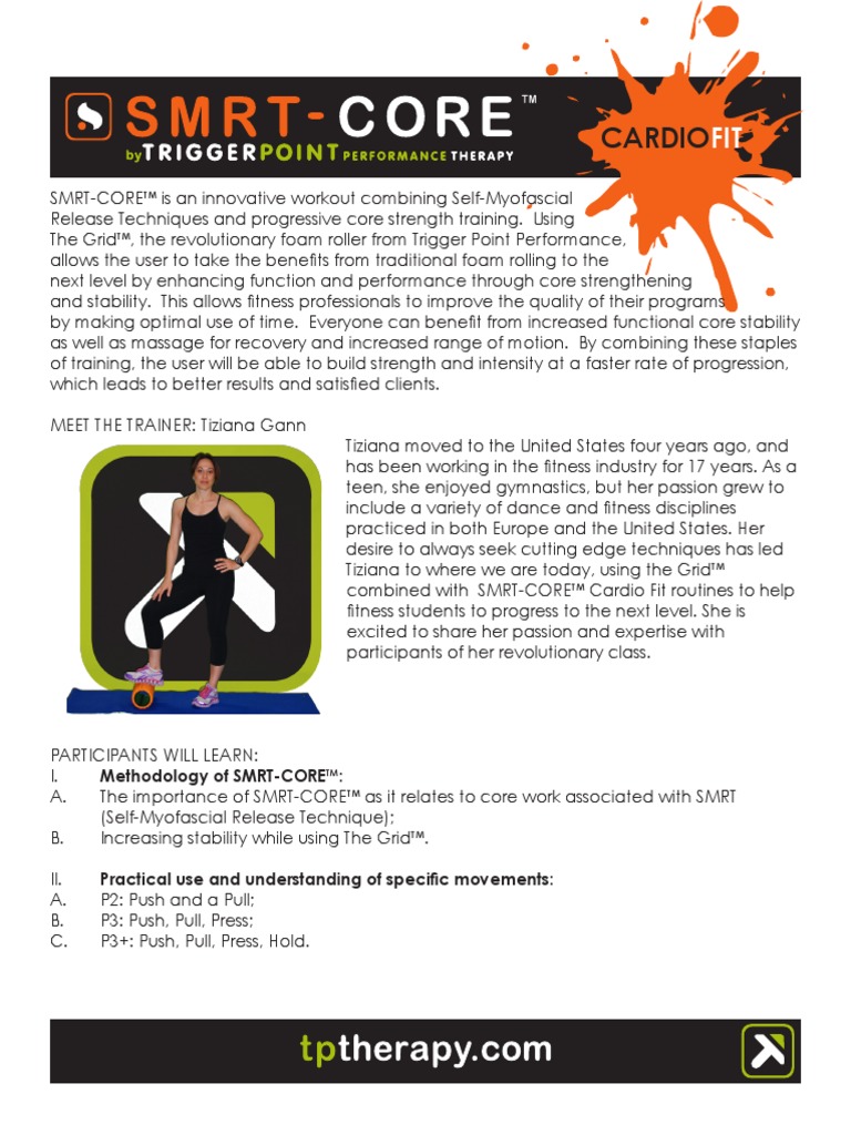 SMRT-CORETM Cardio Fit: A Revolutionary Workout Combining Self ...