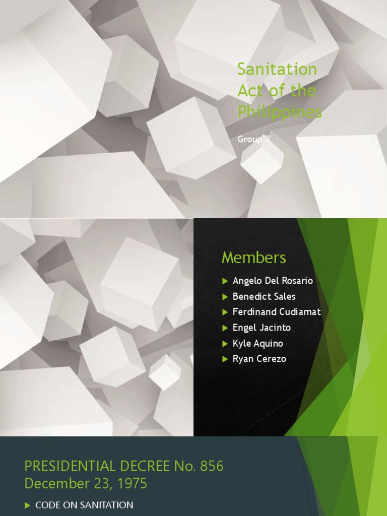 The Philippines Code on Sanitation: A Comprehensive Guide to Public ...