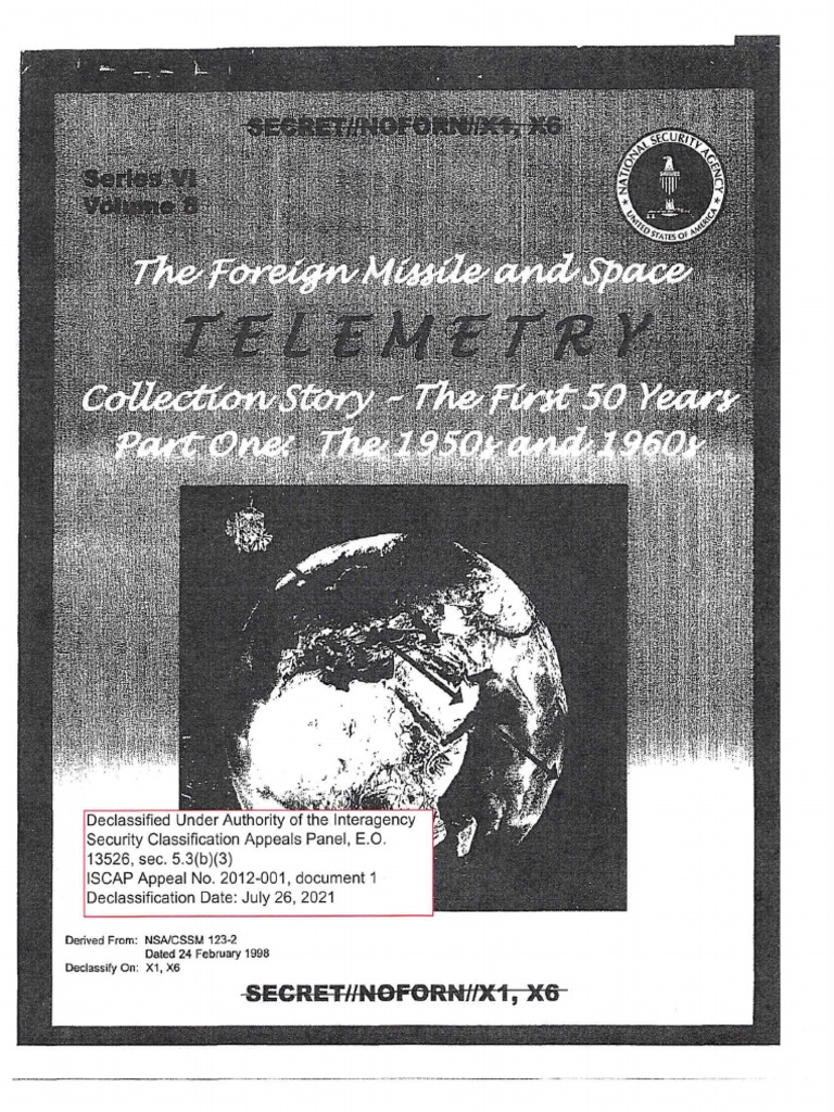 Foreign Missile Telemetry History 1950-2000 | PDF | Telemetry | Signals ...