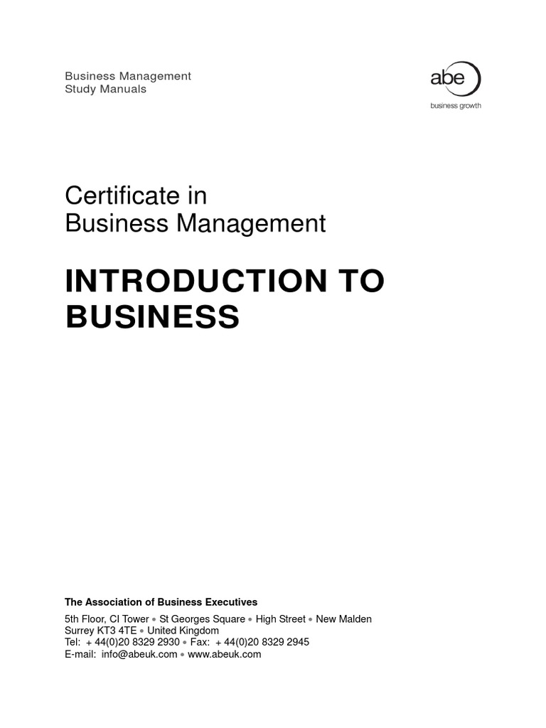 Introduction To Business | PDF | Market (Economics) | Labour Economics