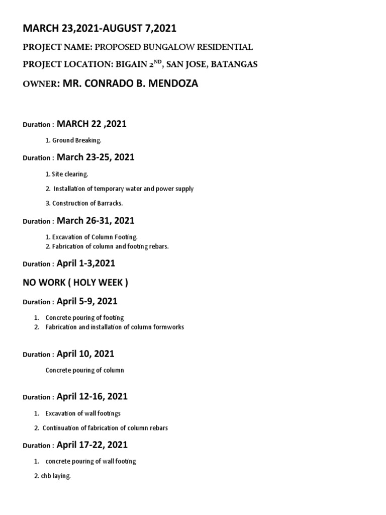 Construction Logbook Sheet | PDF | Real Estate | Buildings And Structures