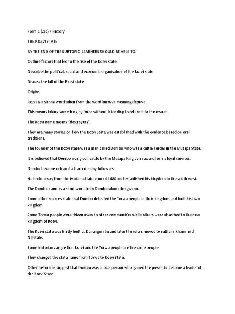 History Notes Liveson 2 | PDF | Slavery | History Of Slavery