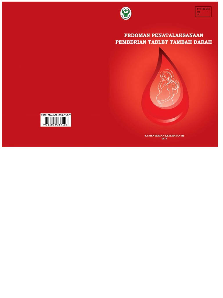 Buku Pedoman Penatalaksanaan Pemberian TTD | PDF