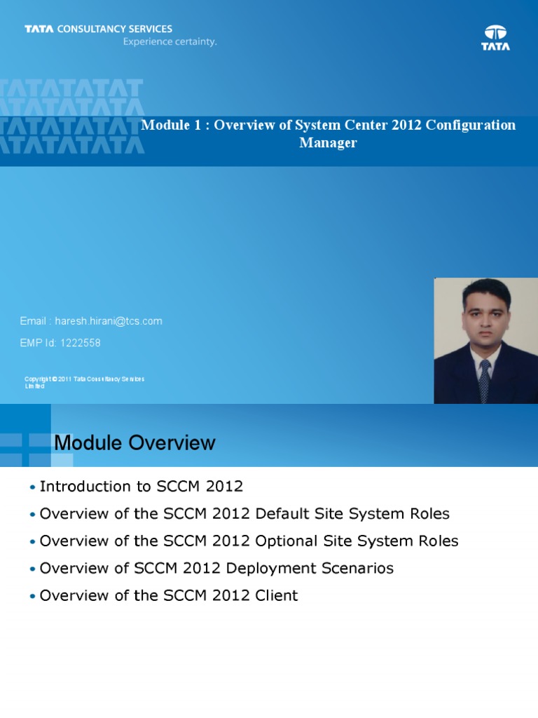 Presentation - SCCM - Advance - Day 1 | PDF | Information Age ...