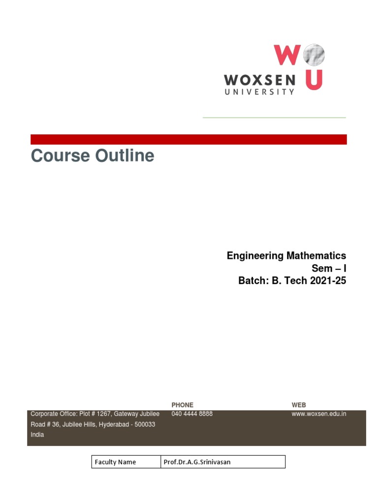 Course 01 BSC 101 | PDF | Integral | Derivative