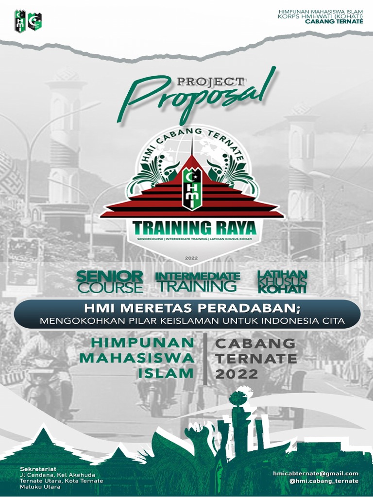 Proposal Training Raya Hmi Cabang Ternate | PDF