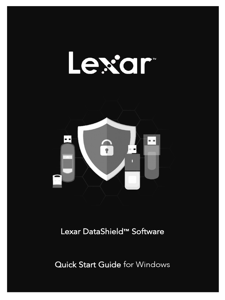 Lexar DataShield Quick Start Guide For Windows | PDF | Computer File ...