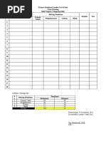 Lembar Penilaian Lomba Menyanyi Solo | PDF