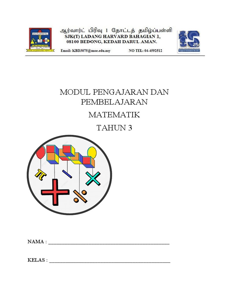 Muka Depan Modul Pengajaran Dan Pembelajaran | PDF