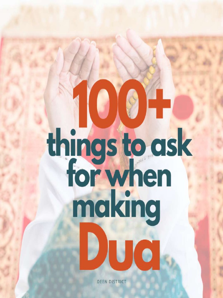 100 Things To Make Dua For | PDF