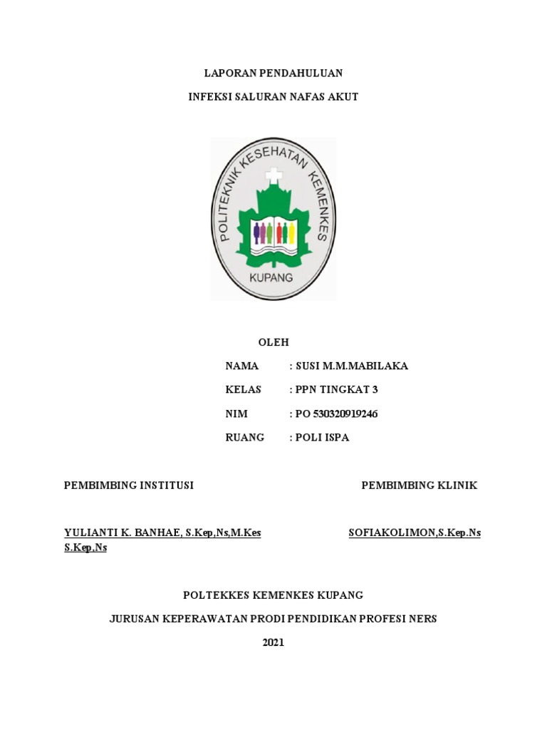 LP Ispa Puskesmas Pasir Panjang | PDF