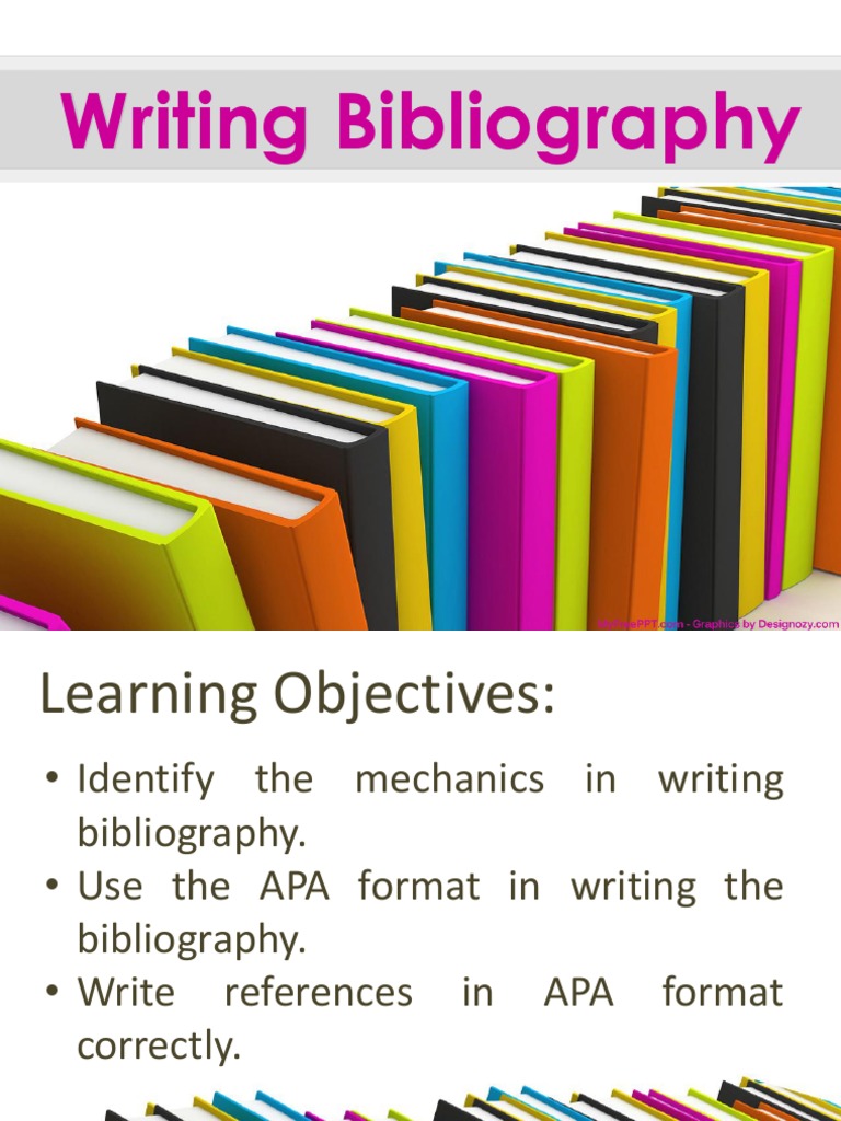 Writing Bibliography - in - Text Citation | PDF | Citation | Apa Style