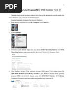 Panduan Instalasi SPSS 22 | PDF