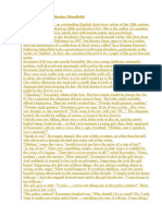 A Cup of Tea Analysis | PDF | Katherine Mansfield