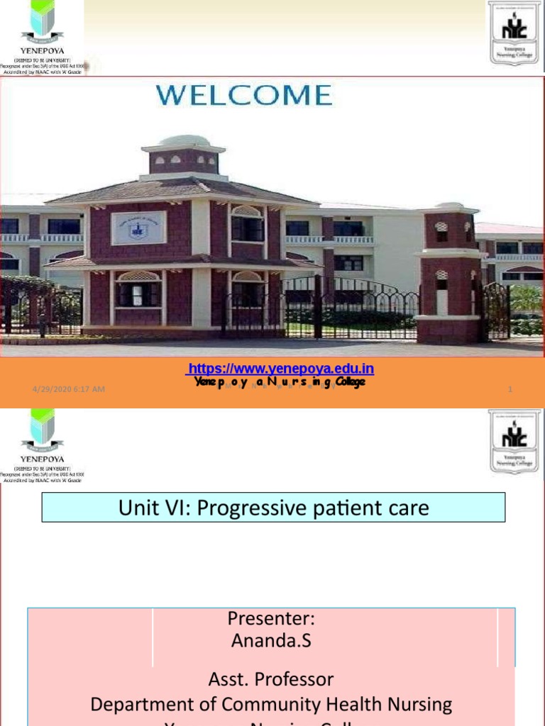 Unit VI-progressive Patient Care | PDF | Intensive Care Unit ...