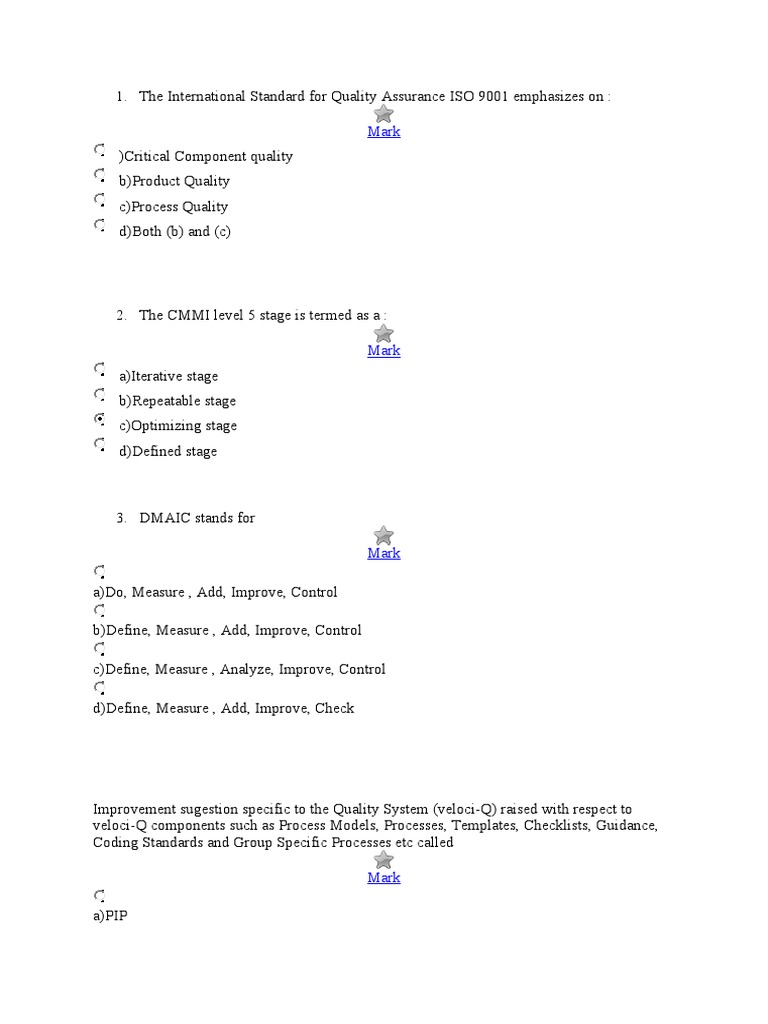 Quality 101 | Download Free PDF | Six Sigma | Quality Assurance