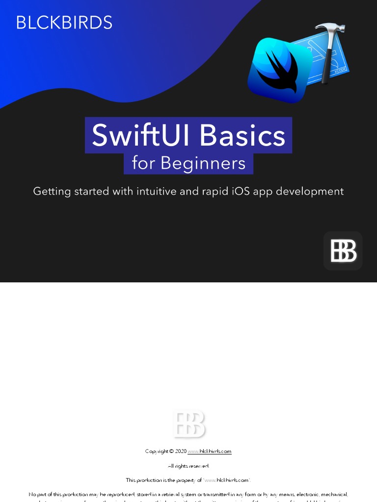 SwiftUI Basics | Download Free PDF | Swift (Programming Language) | Xcode