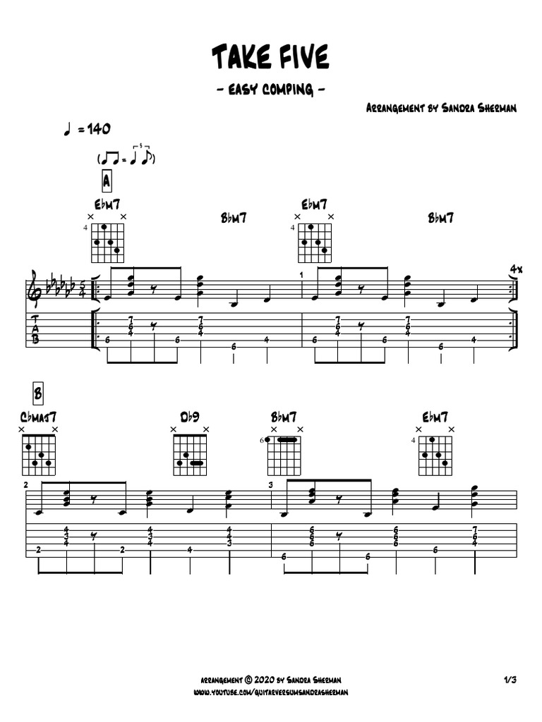 Take Five Take Five: - Easy Comping - Easy Comping | PDF