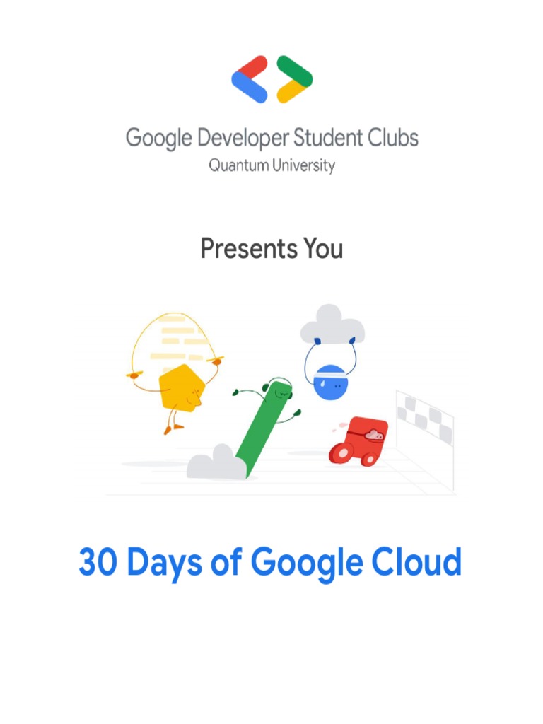 30 Days of Google Cloud-GDSC QU | PDF