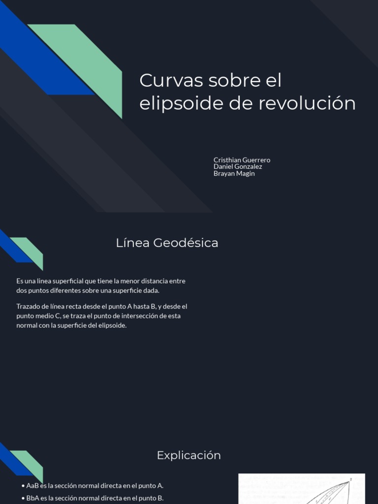 Linea Geodesica | PDF