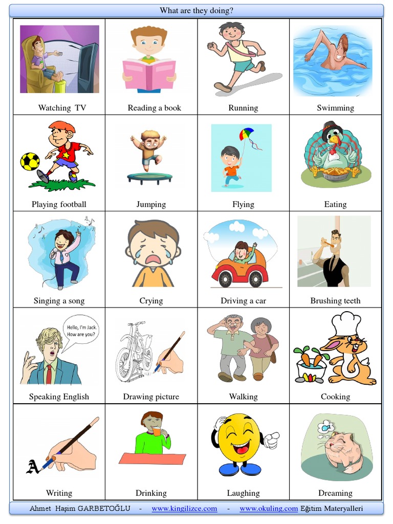 Common Daily Activities List | PDF