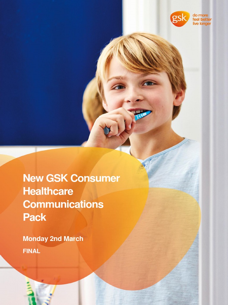 New GSK Consumer Healthcare Communications Pack: Monday 2nd March | PDF ...