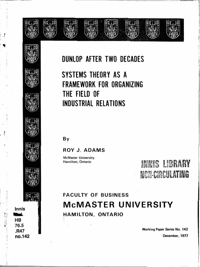 The Dunlops Approach | PDF