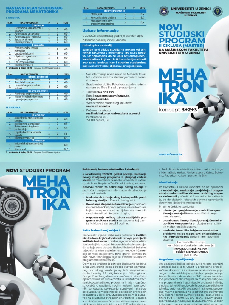 Mehatronika 2021 | PDF