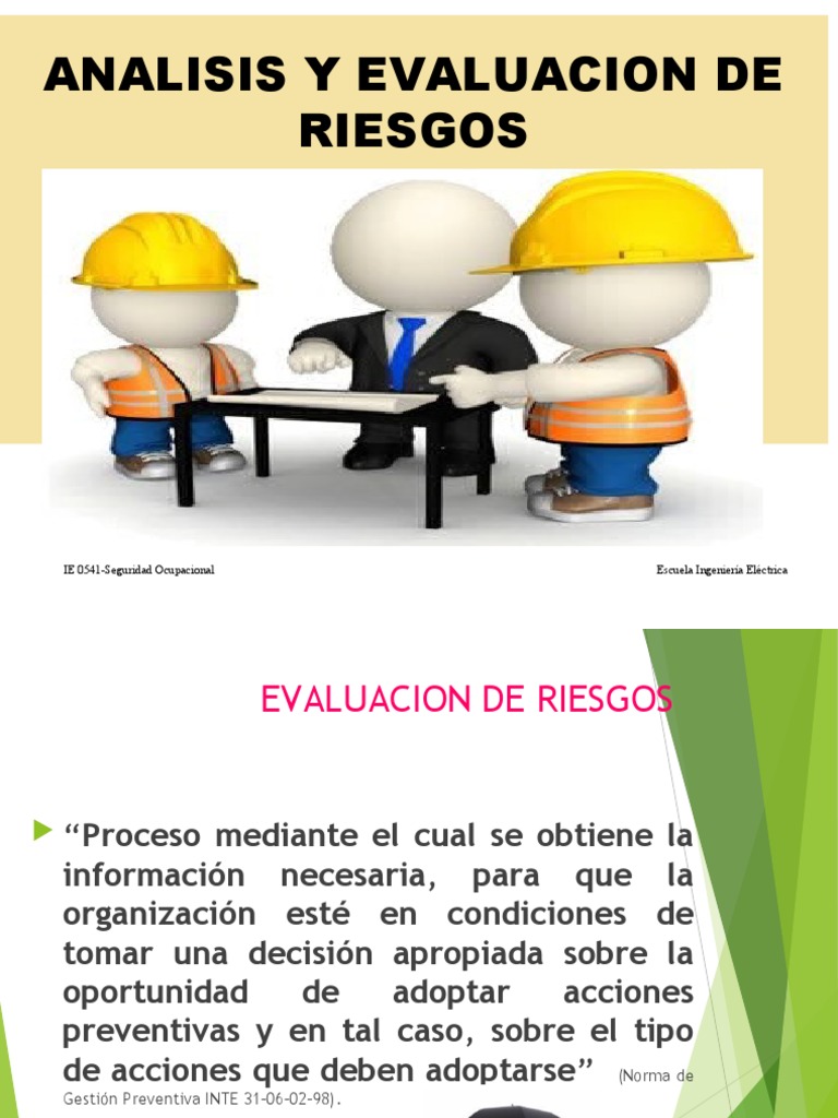 Lección 3 Análisis y Evaluación de Riesgos | PDF | Evaluación ...