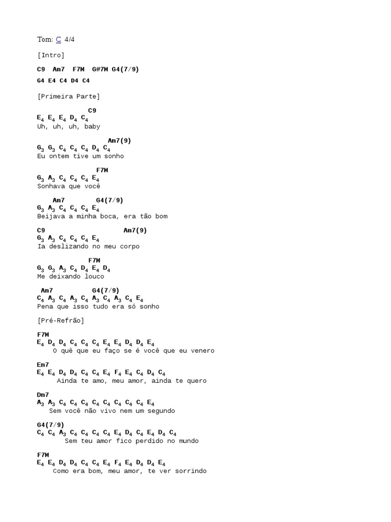 Bem Querer - Mauricio Manieri Cifra + Melodia | PDF