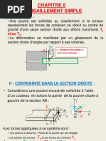 Résumé Et TD RDM Cisaillement | PDF | Contrainte de cisaillement ...