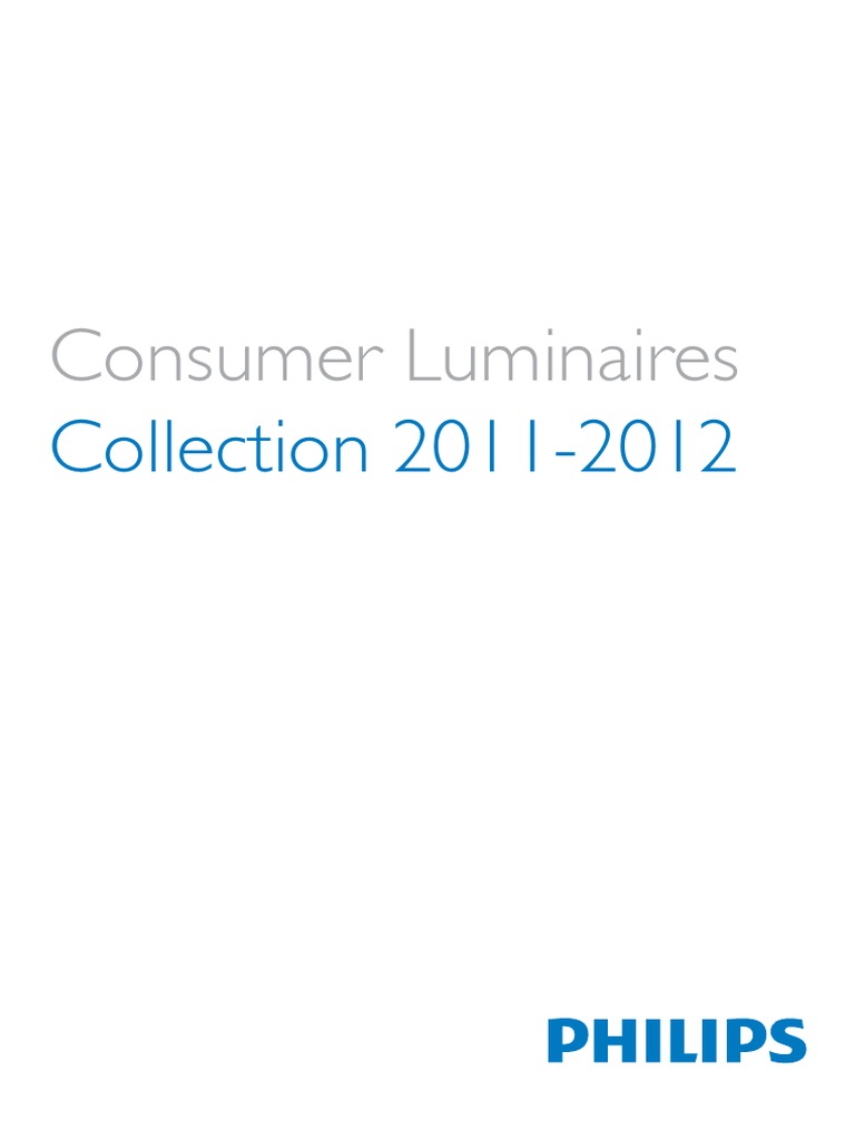 Catalogo Philips 2011-2012 | PDF | Diodo emisor de luz | Bombilla ...