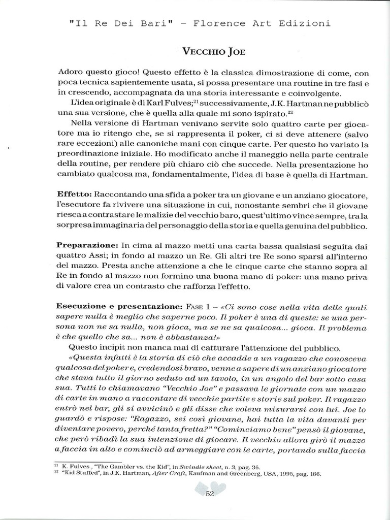 Gianfranco Preverino - Il Vecchio Joe | PDF