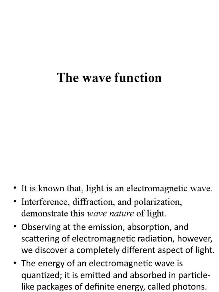 Wave-Particle Duality and Photoelectric Effect | PDF | Photoelectric ...