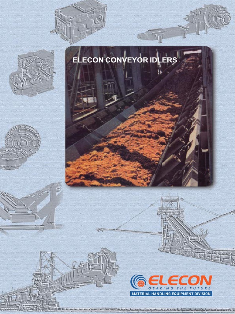 Elecon Conveyor Idlers Catalogue | Download Free PDF | Bearing ...