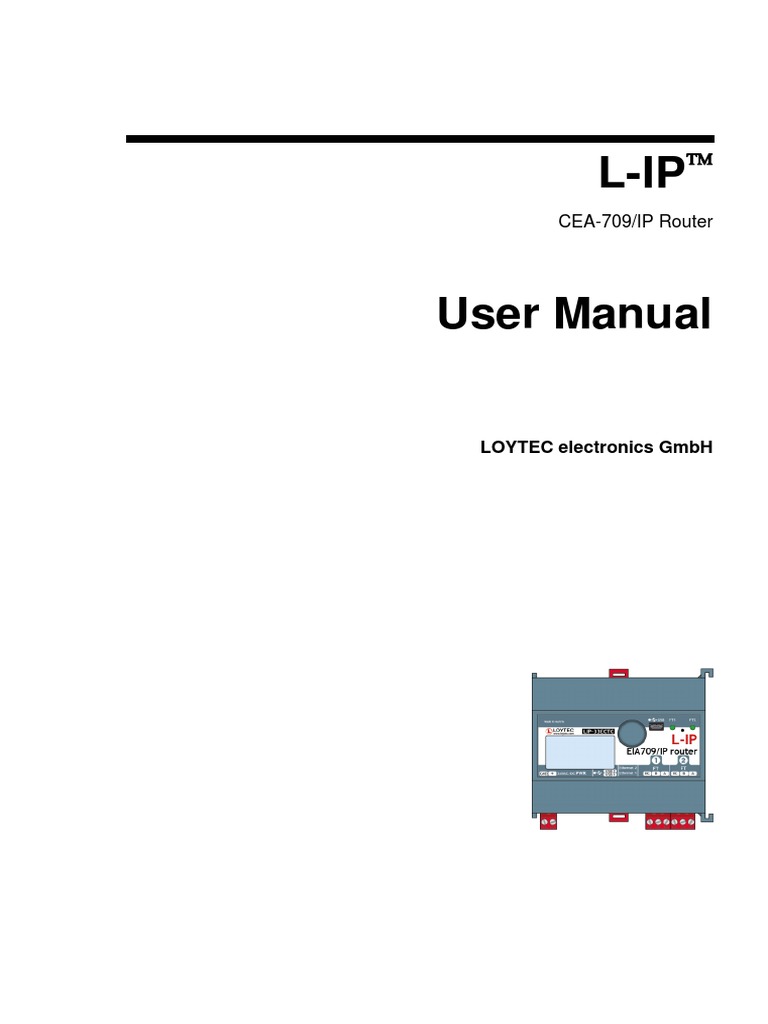 LIP User Manual | PDF | Computer Network | Ip Address