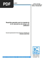 NMX Ec 17025 Imnc 2018 | PDF | Laboratorios | Metrología