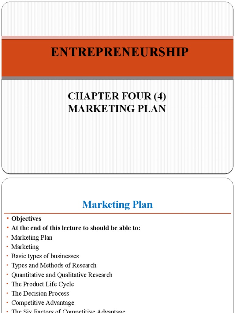 Entrepreneurship PPT CH 4 | PDF | Marketing | Competitive Advantage