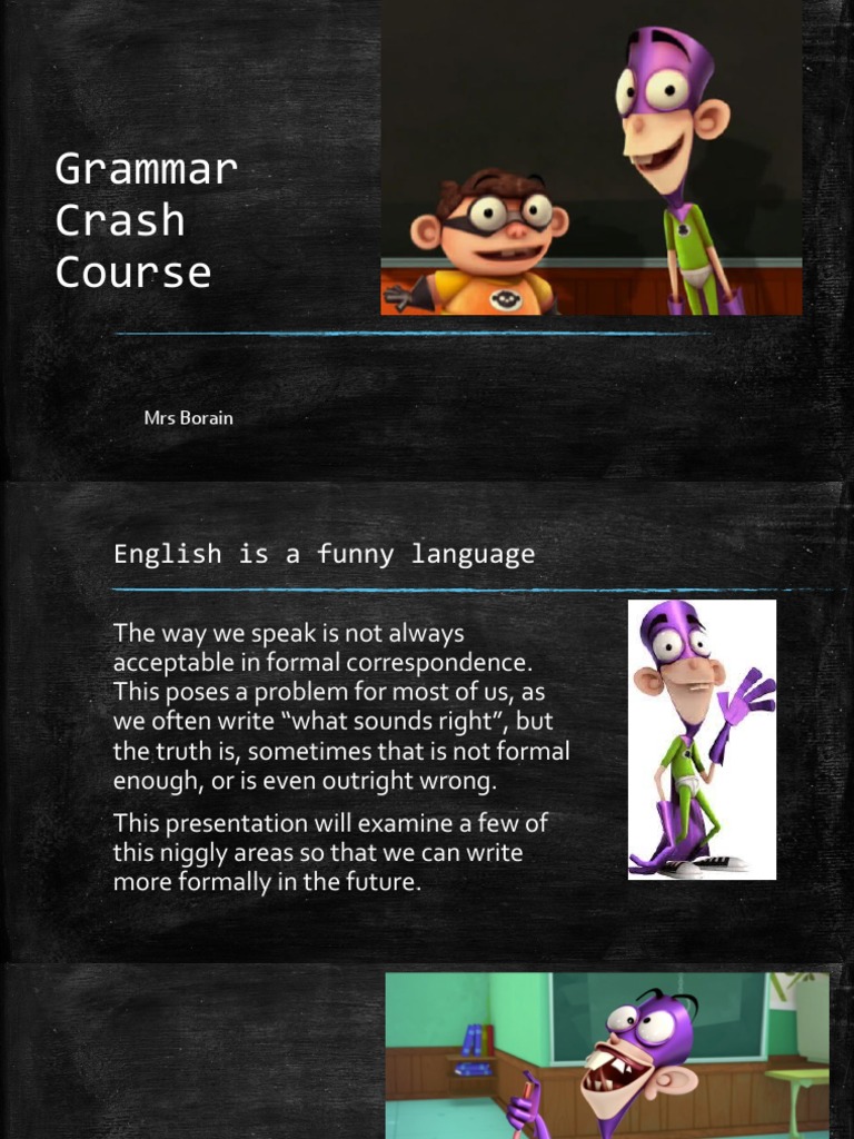 Grammar Recap | PDF | Verb | Subject (Grammar)