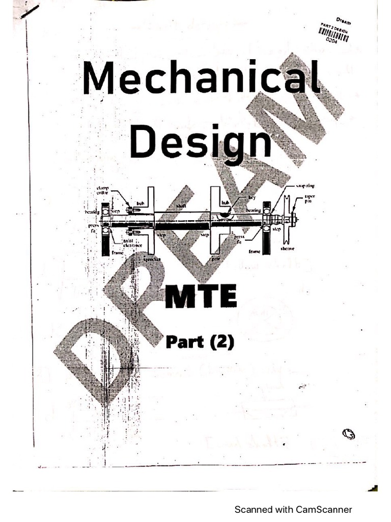 Mechanical Design Part2 | PDF