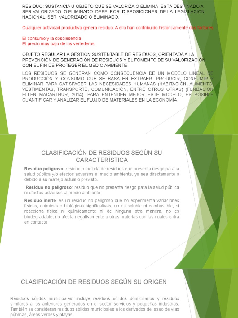 Residuos Clase 2 | PDF | Residuos | Vertedero