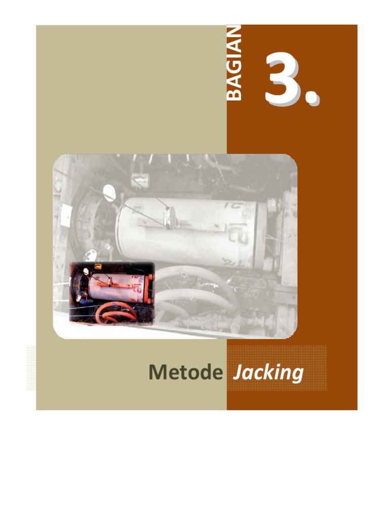 Metode Jacking | PDF | Teknologi & Rekayasa