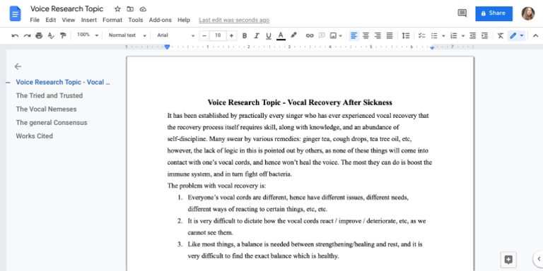 Voice Research Topic | PDF