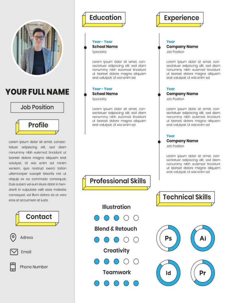 Glints CV Template | PDF