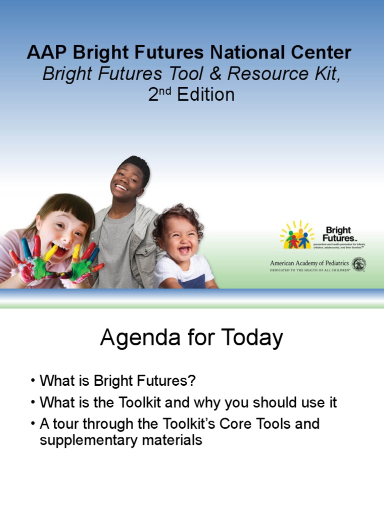 An Introduction to the Bright Futures Tool & Resource Kit, 2nd Edition ...