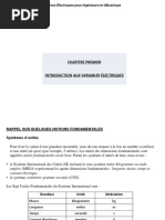 Notions Fondamentales en Électricité | PDF | Courant électrique ...